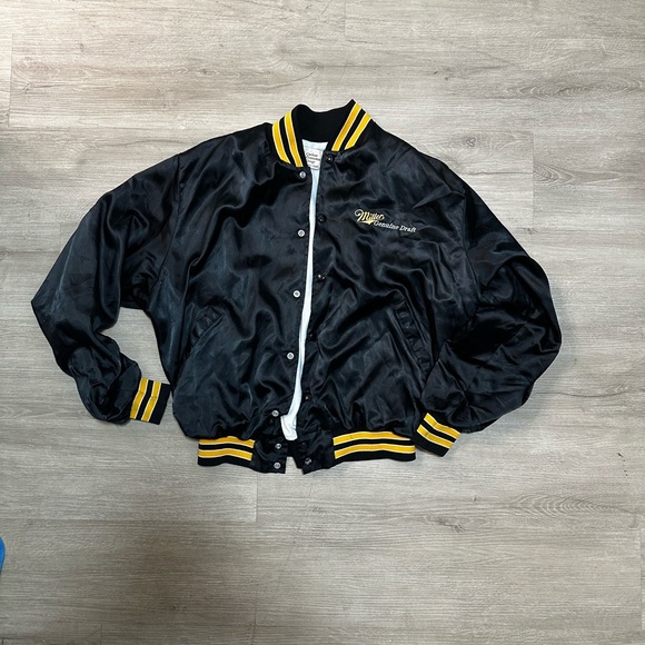 Jackets & Coats | Miller Genuine Draft 9s Vintage Varsity Jacket | Poshmark